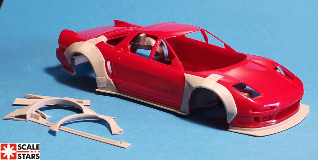 Honda NSX LW body kit - Scale Stars