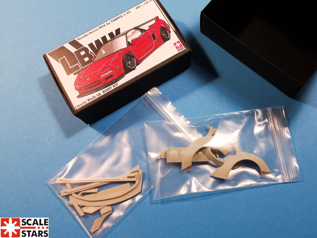 Honda NSX LW body kit - Scale Stars