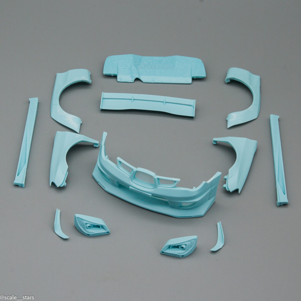 Voltex hawkeye wide body Subaru WRX STi - Scale Stars