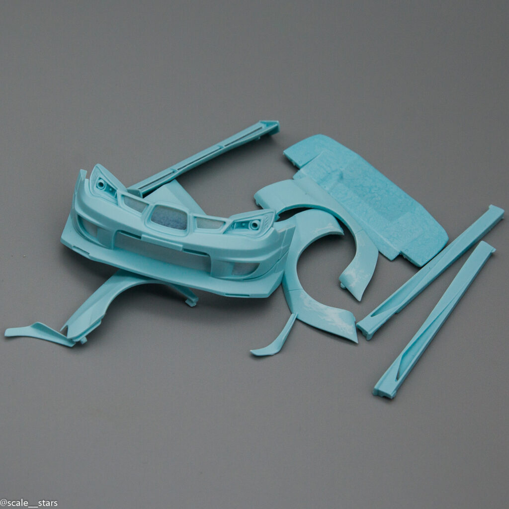 Voltex hawkeye wide body Subaru WRX STi - Scale Stars