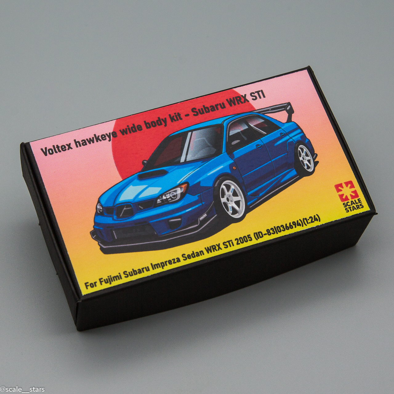 Voltex hawkeye wide body Subaru WRX STi - Scale Stars