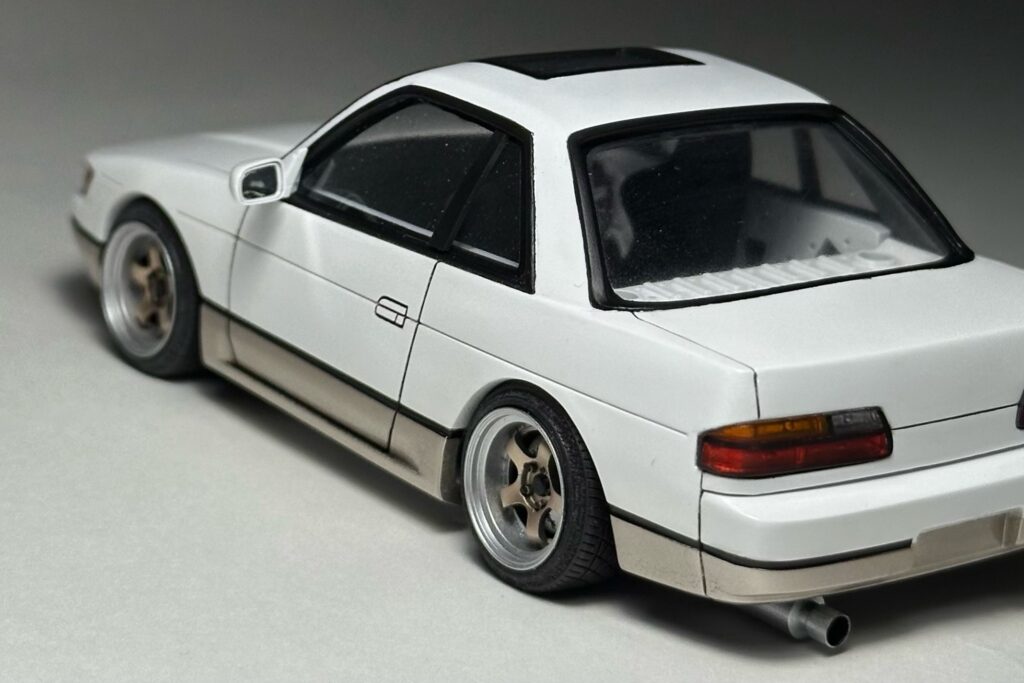Cartoon Nissan Silvia S13 "FR Style" - Scale Stars
