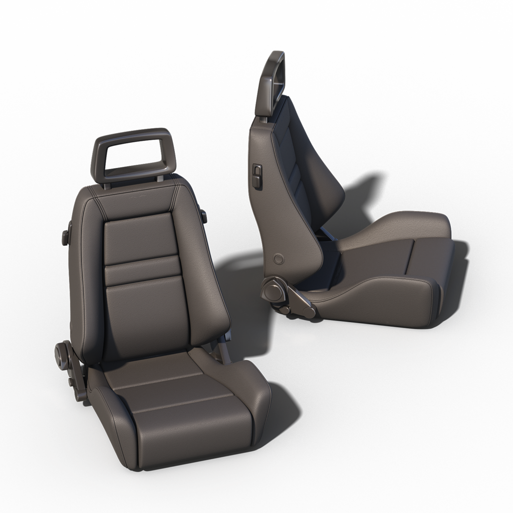 1/24 Car seats RECARO LXB - Scale Stars